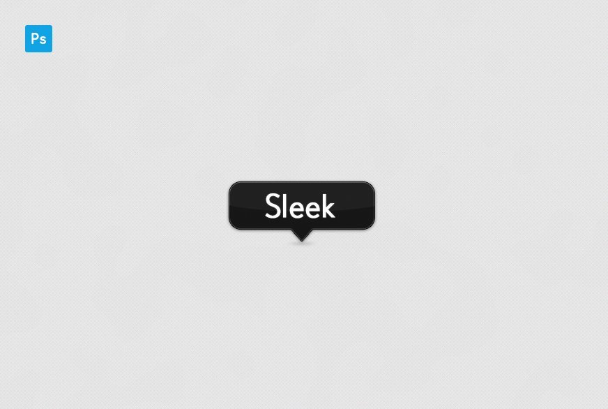 Sleek Tooltip (PSD) | PSDchat