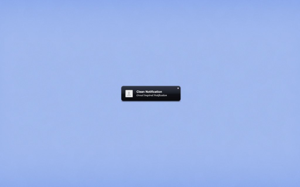 Freebie: Clean Notification | PSDchat
