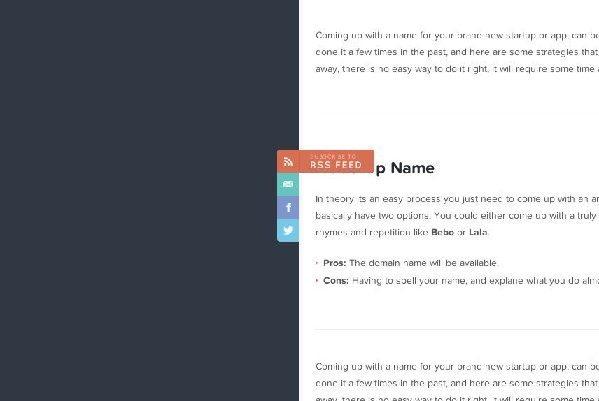 UI Element: Flat Share Panel | PSDchat