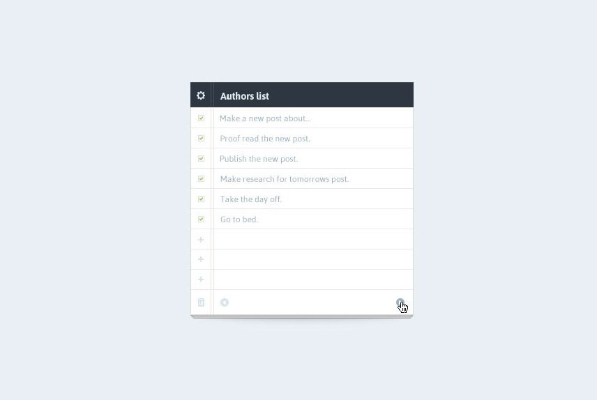 Mockup: To Do List | PSDchat