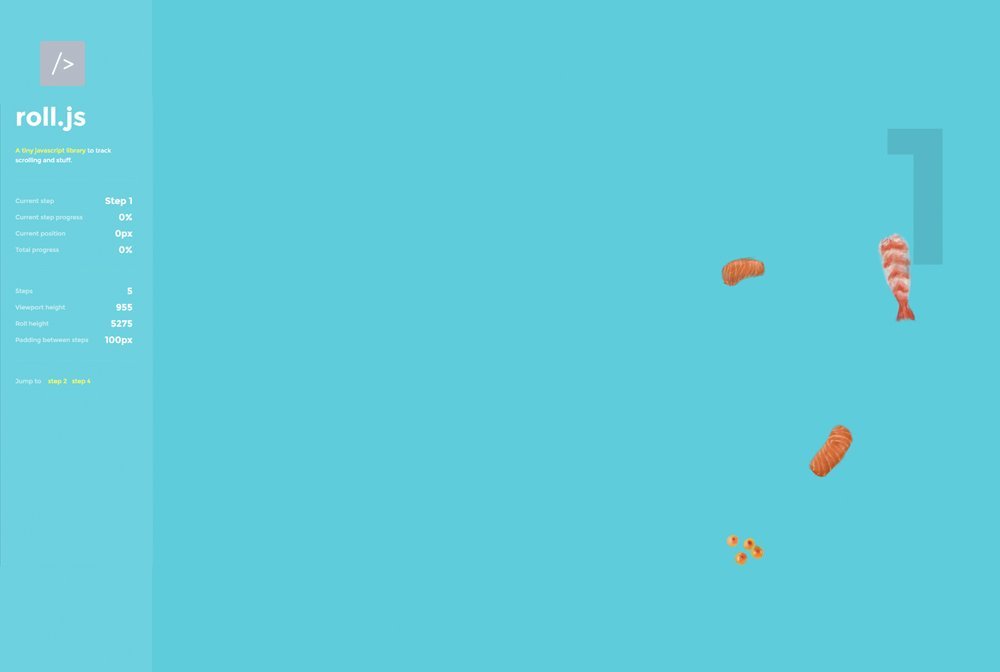 JS Library: Roll.js | PSDchat